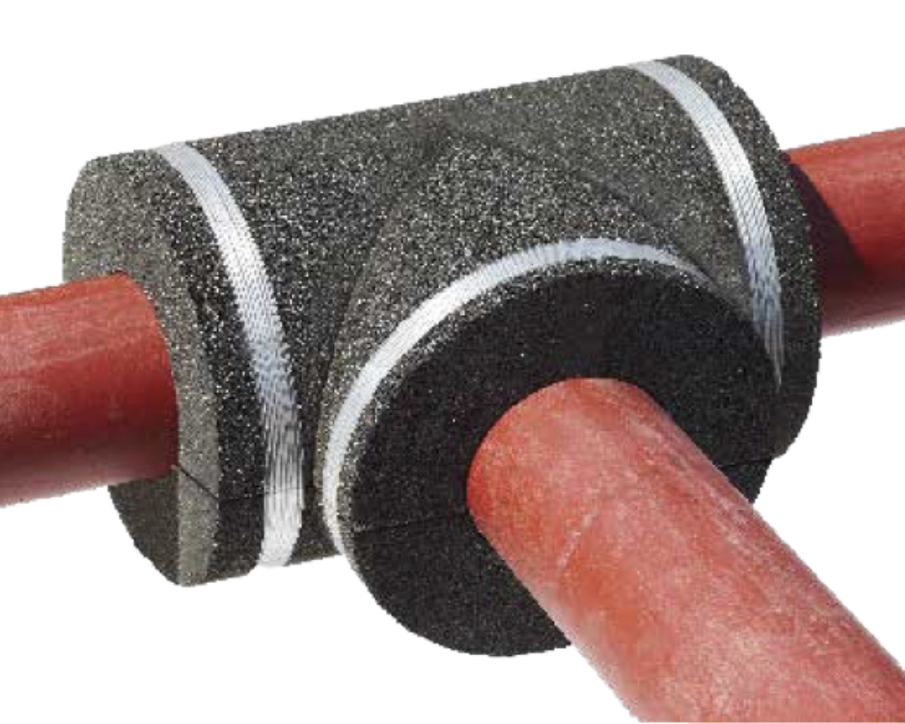 HUAYUE® CGT Cellular Glass Pipe Insulation T-Pieces - OEM Foam Cellular ...